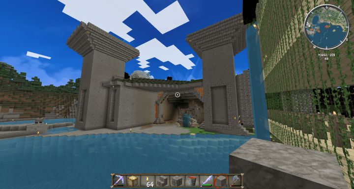 Minecraft: Wizard Tower Sea Wall – FYMFB